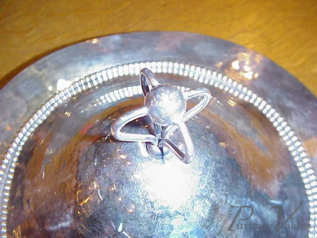 C R Ashbee for Guild of Handicraft. A stunning Muffin dish - Puritan Values