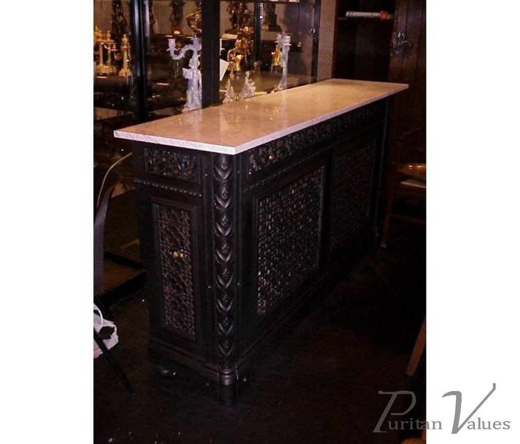 Four Cast Iron Consoles/Radiator Covers from The Royal Liverpool School ...