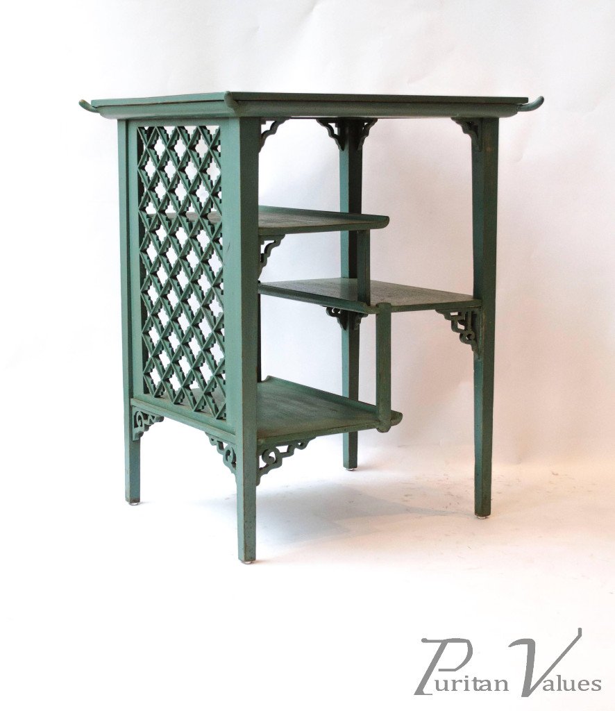 George Watson Edinburgh An Anglo-Japanese Side Table With Original ...