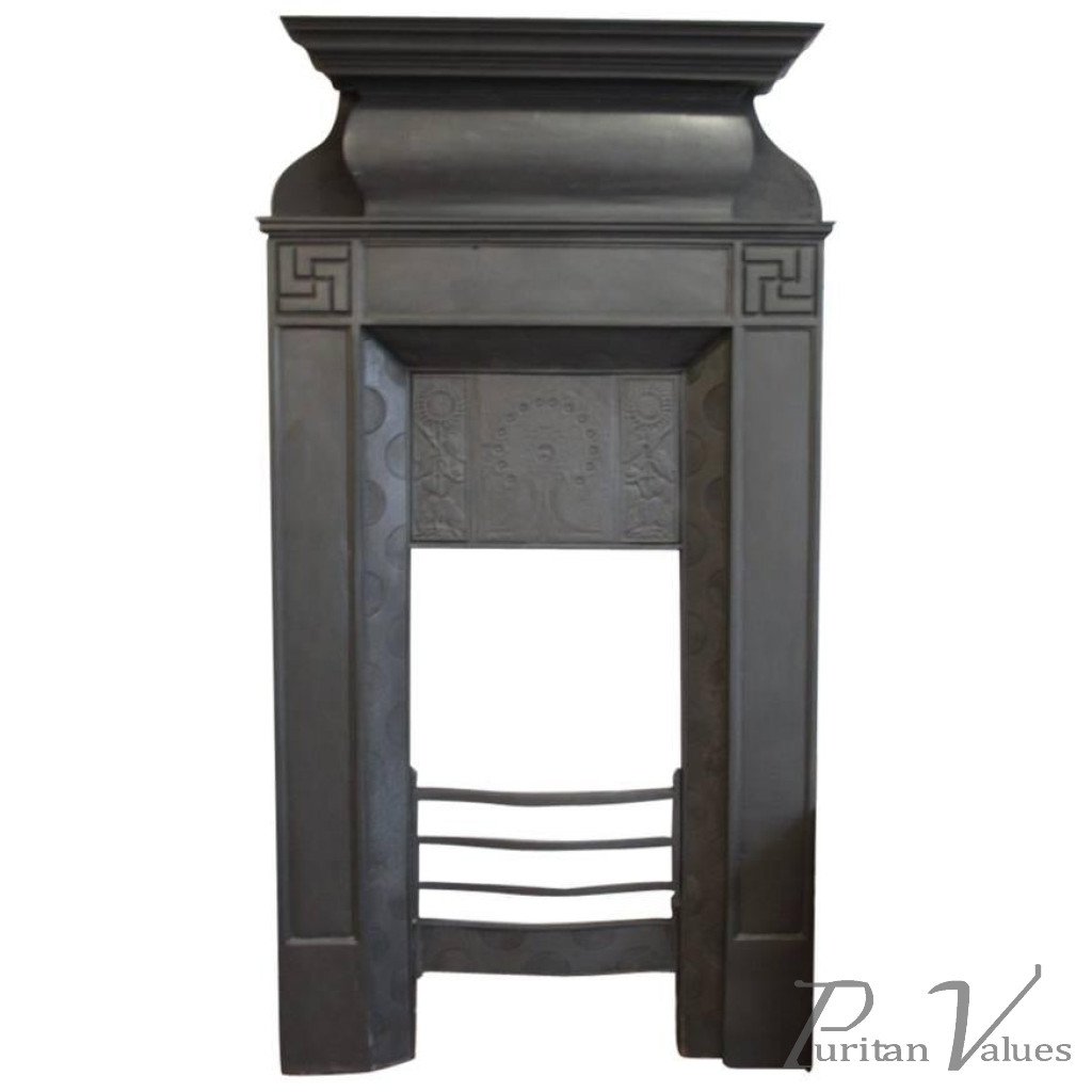 Thomas Elsley, an Aesthetic Movement Cast Iron Fireplace - Puritan Values