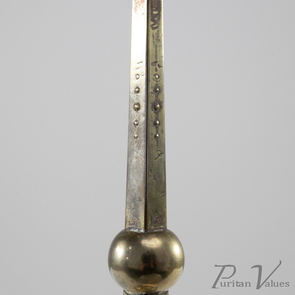 WMF An Arts & Crafts silver-plated candlestick with bowl shaped drip ...